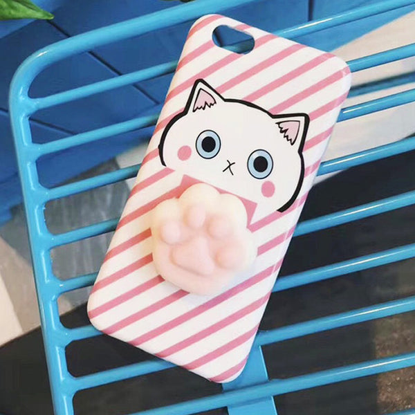 3D Squishy Cat Phone Case – Shopper's Kingdom